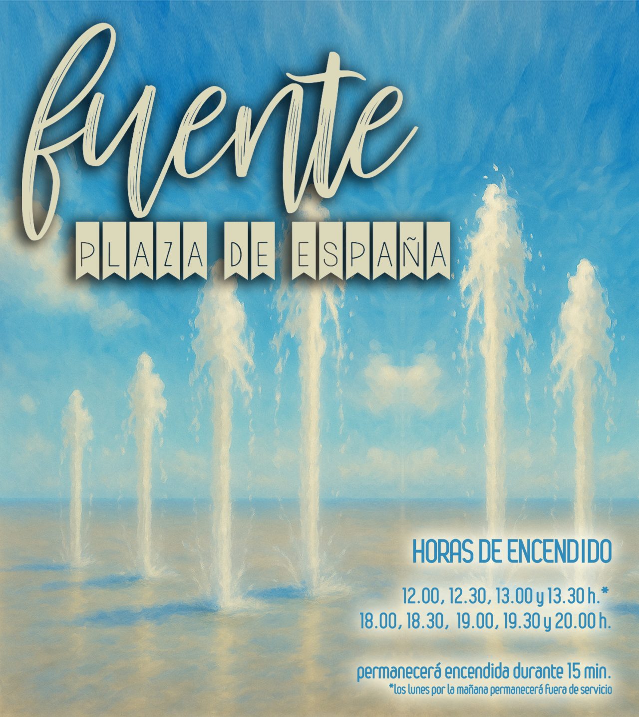 La fuente de la Plaza de España vuelve a refrescar el verano en Arnedo - Ayuntamiento de Arnedo ...